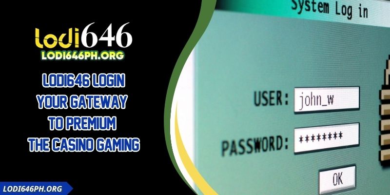 LODI646 Login - Your Gateway To Premium The Casino Gaming